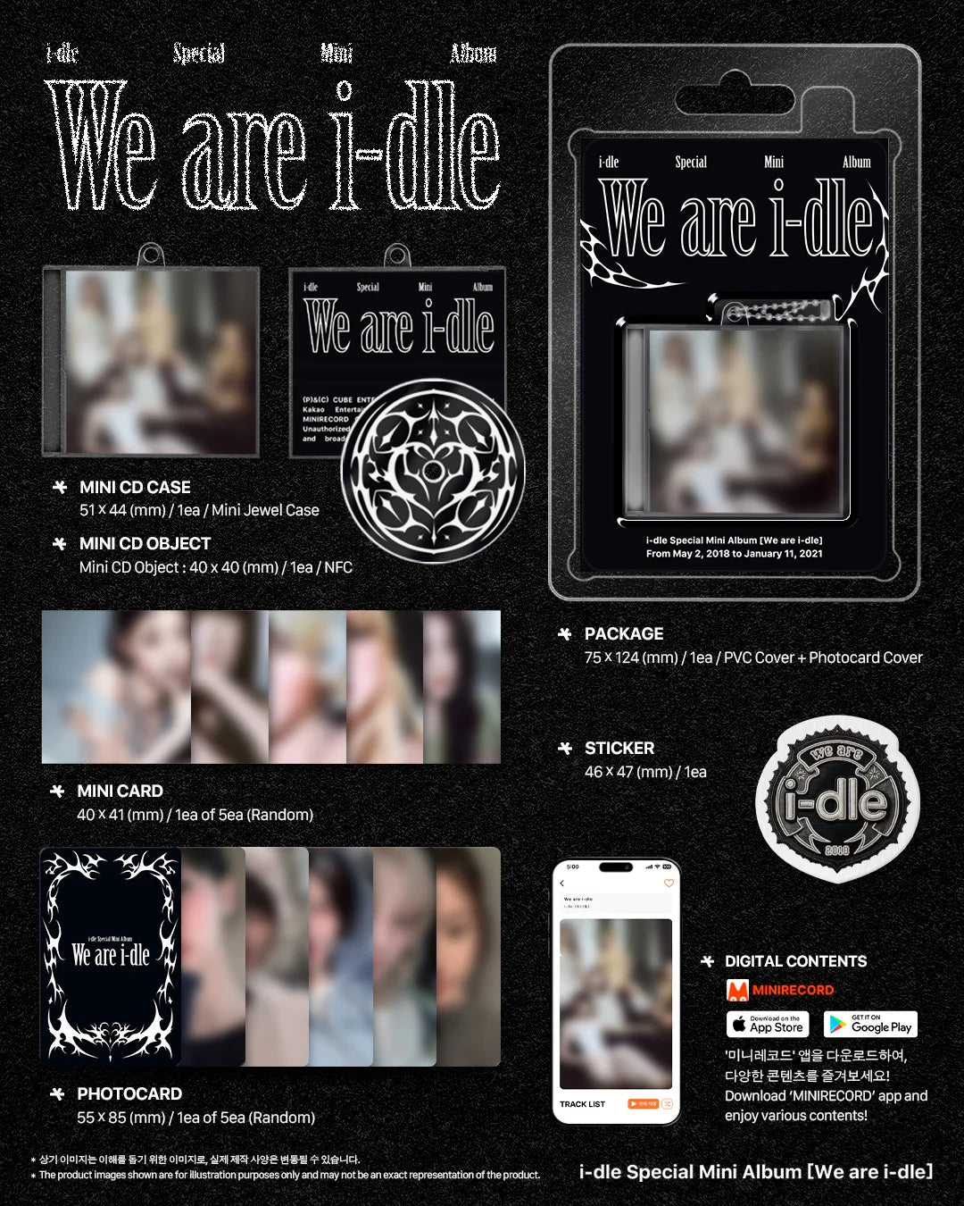 I-DLE - WE ARE i-dle (SPECIAL MINI ALBUM) PLATFORM VER. (DIGITAL) – J-Store Online